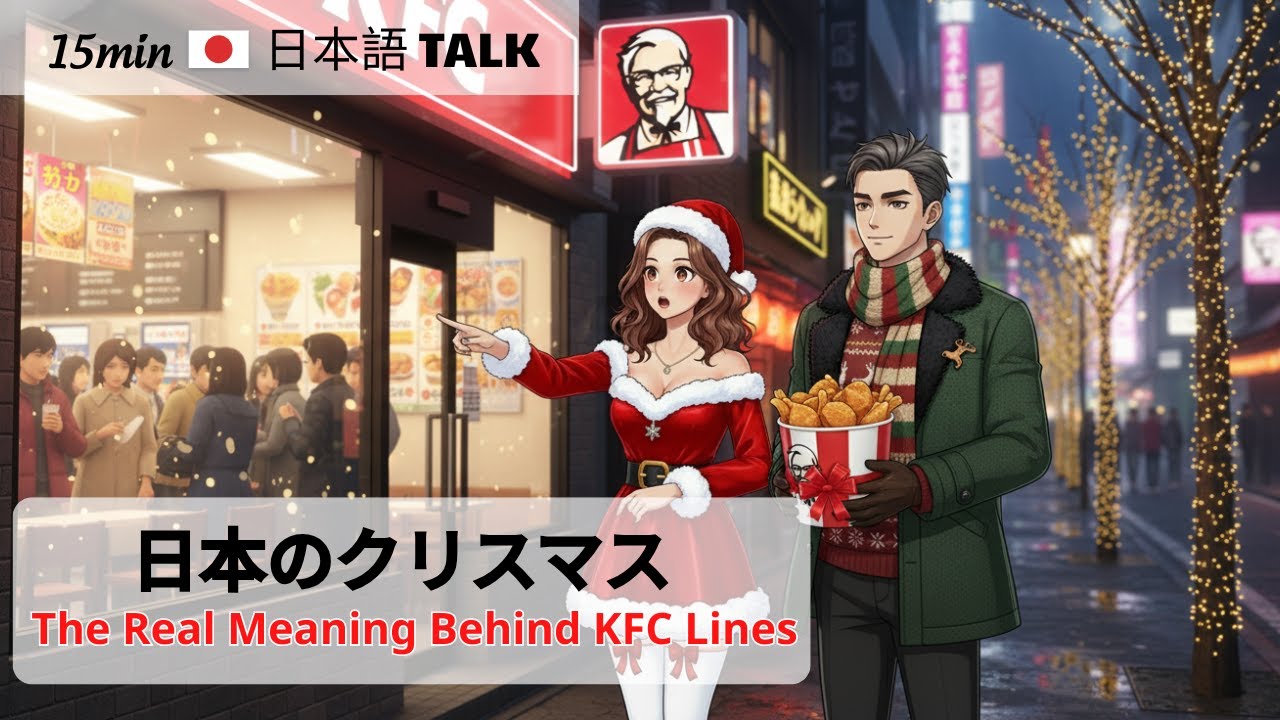 日本のクリスマス | The Real Meaning Behind KFC Lines | Japanese Podcast on ...
