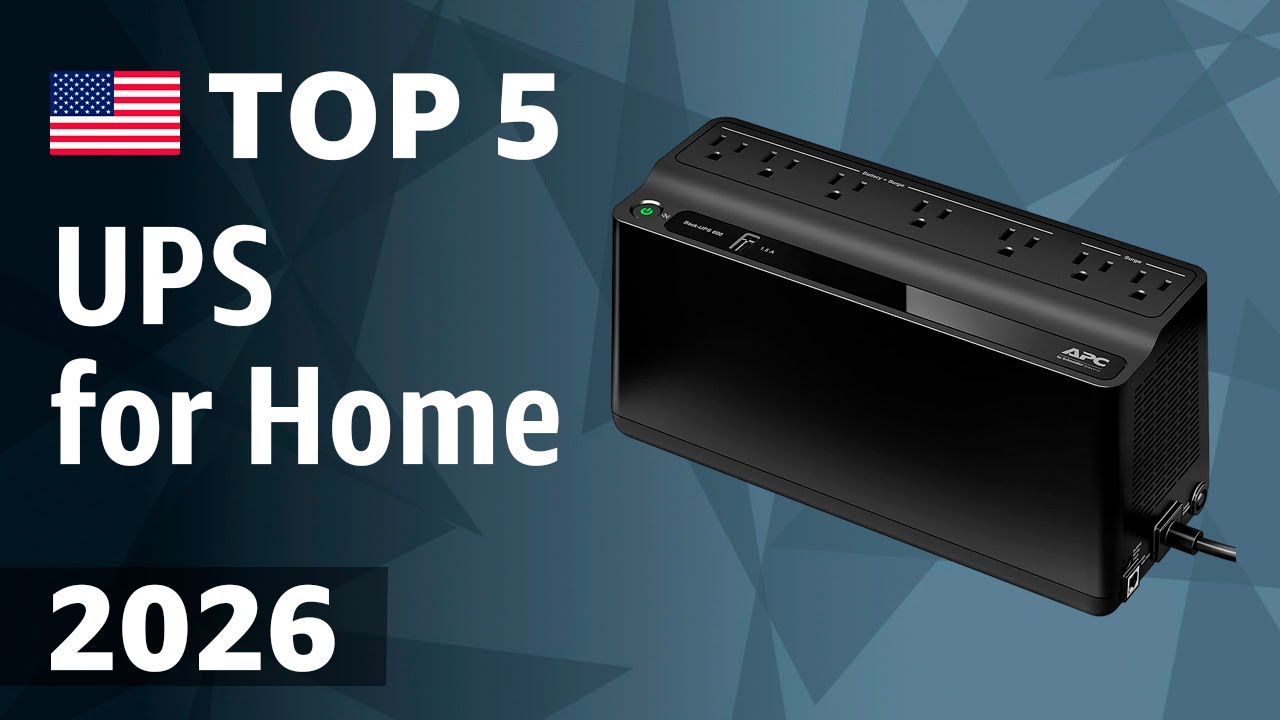 TOP—5. Best UPS for Home 2026 - YouTube