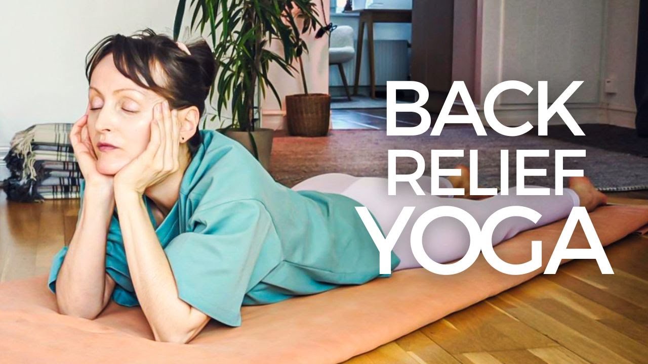 Back Relief Yoga - 30 Min Yoga For Stiff Back (beginner friendly) - YouTube
