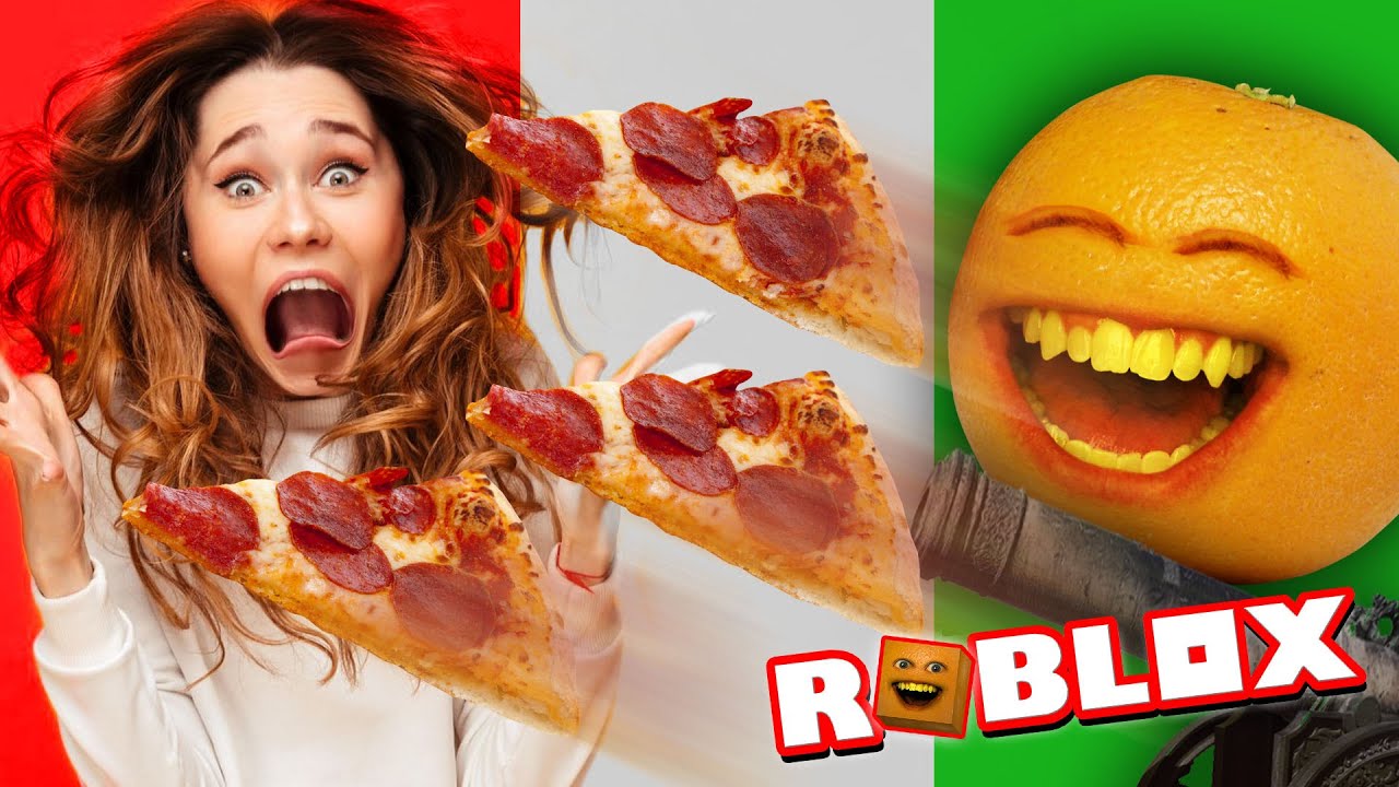 Shooting Pizzas at everyone's BOOTIES!!! | Roblox Food Fight - YouTube