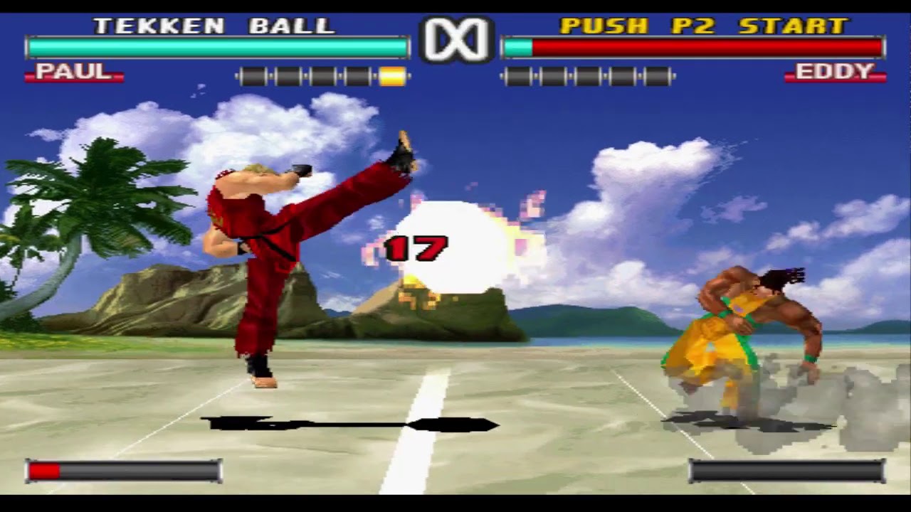 Tekken 3 Tekken Ball Mode - Paul Phoenix - YouTube