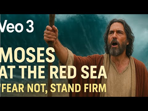 Moses at the Red Sea | “Fear Not, Stand Firm” | Veo 3 Bible Short Film ...