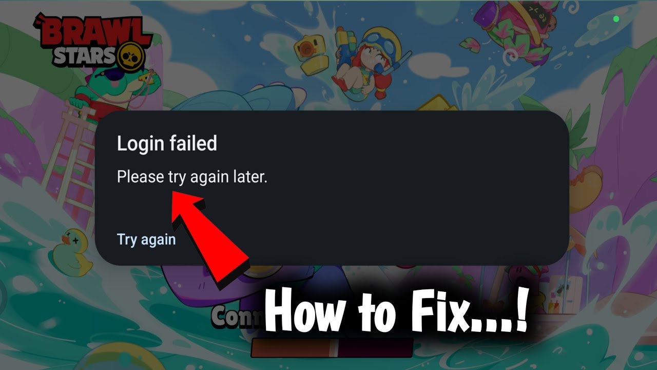 How to Fix Brawl Stars Login Failed Please Try Again Later (2026) - YouTube