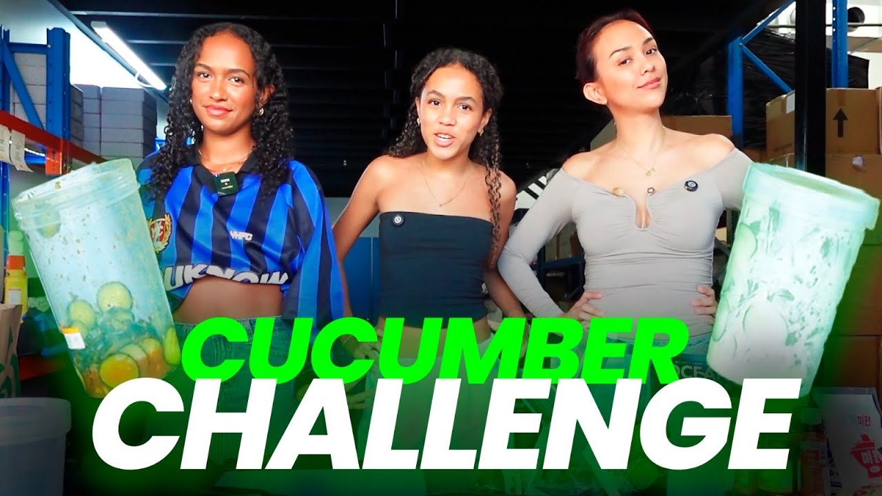 MAKING THE TIKTOK CUCUMBERS ft. Kat Clark & Latisha Clark - YouTube