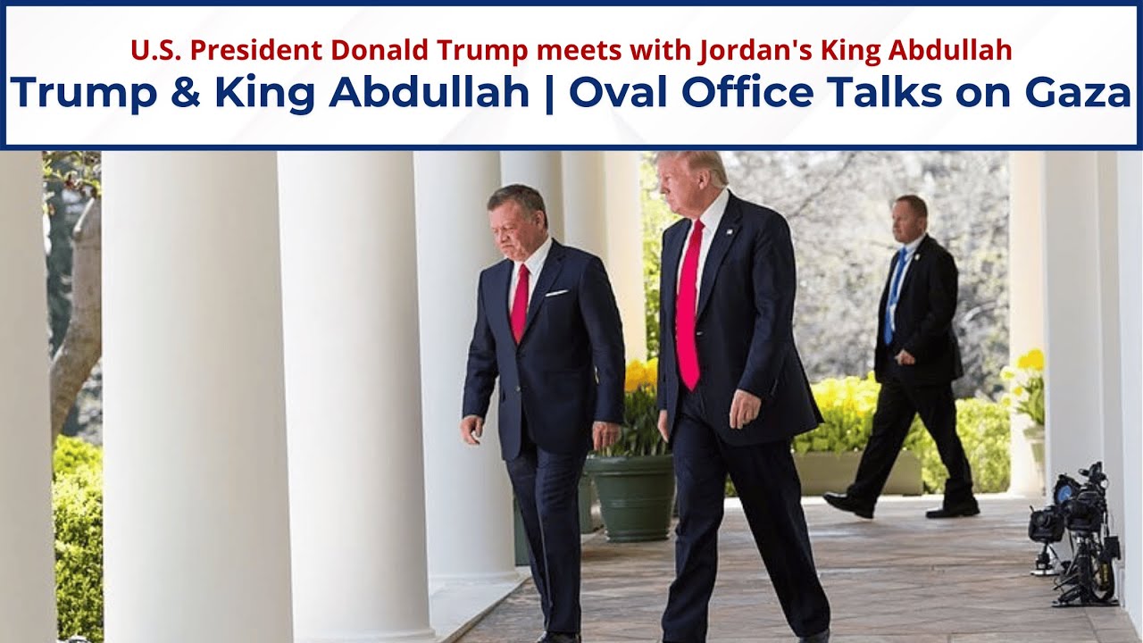 Trump & King Abdullah Discuss Gaza Plan | US-Jordan | Nordic Today ...