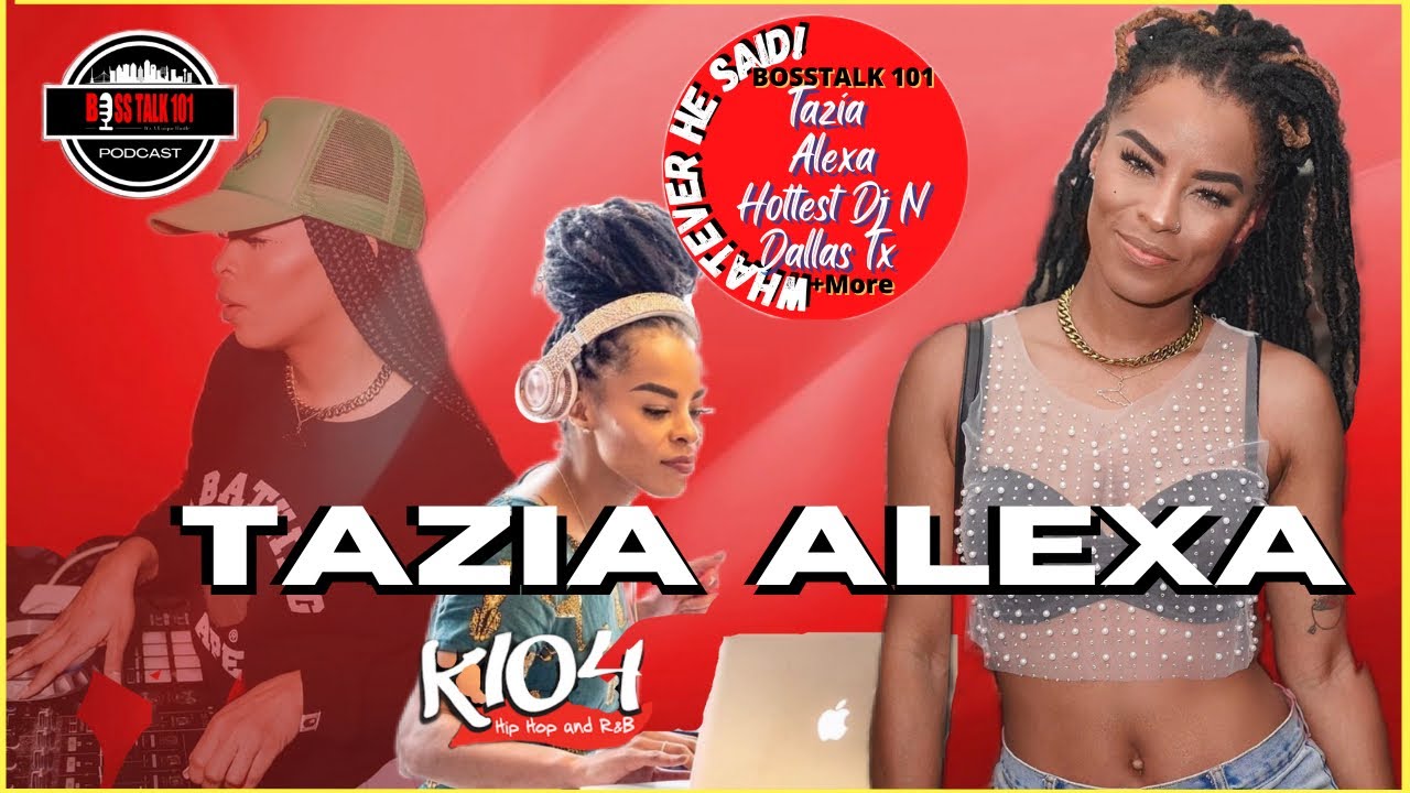 K 104.5 DJ Tazia Alexa One Of The Hottest Dj’s in Dallas Tx Stop By ...