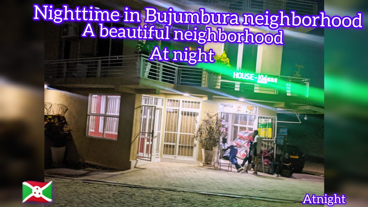 A great Night Walk in a Stunning Bujumbura Neighborhood @backpaeger ...