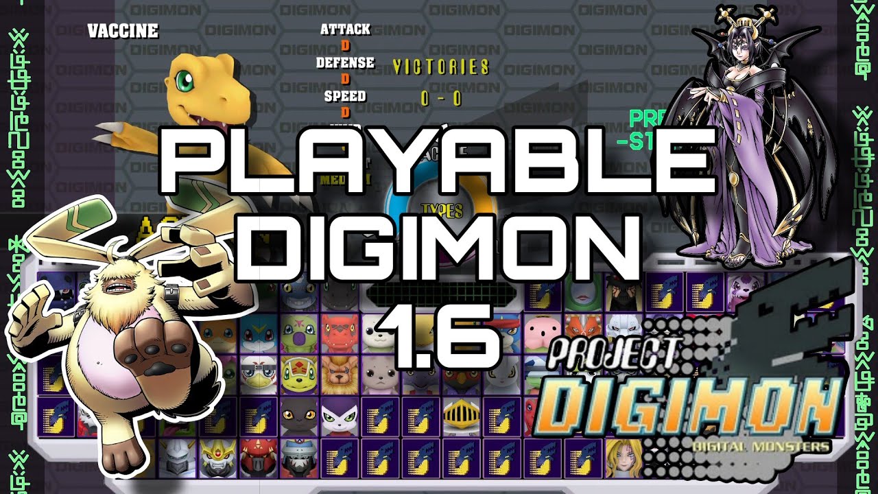 [SPOILER] Project Digimon (Version 1.6) Digimon Rumble Arena HD Fangame ...
