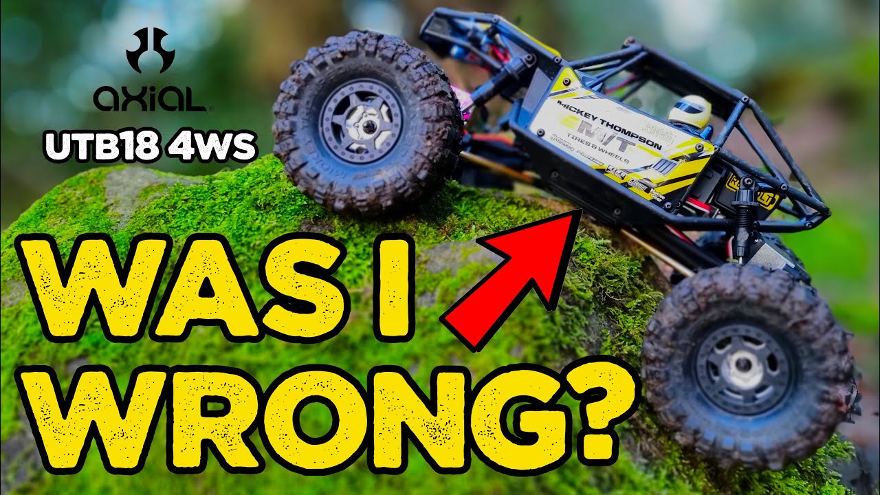 Was I Wrong About The Axial UTB18 4WS RTR? - YouTube