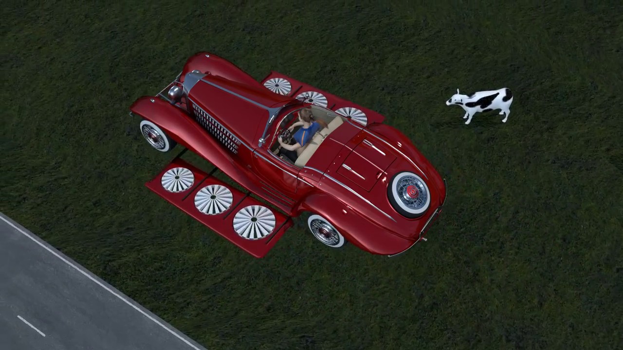 Flying Mercedes - YouTube