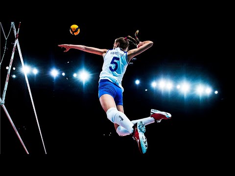 17 Years Old - Arina Fedorovtseva - Young and Talented Russian Volleyball Super Star | VNL 2021(HD)