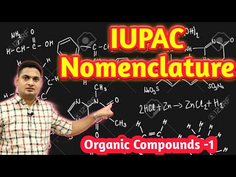 IUPAC Nomenclature || Organic compounds || Root names || Functional ...