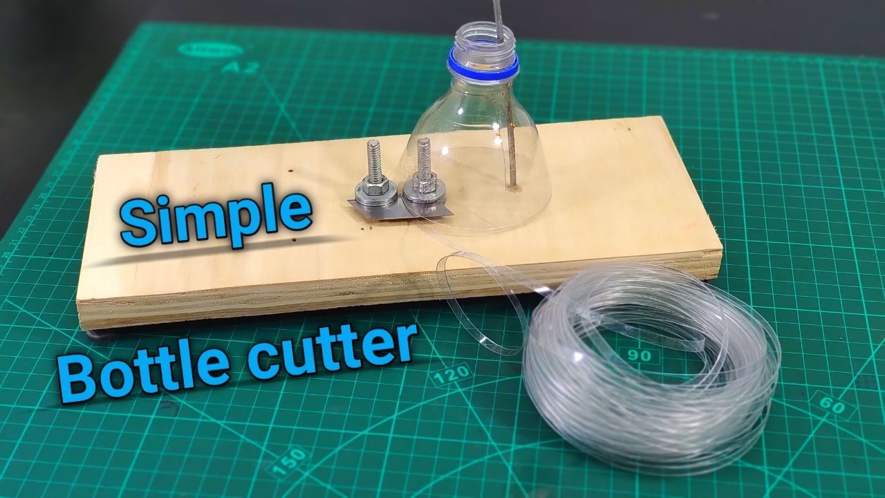 How To Make a Bottle Cutter at home ! #experiment #diy - YouTube
