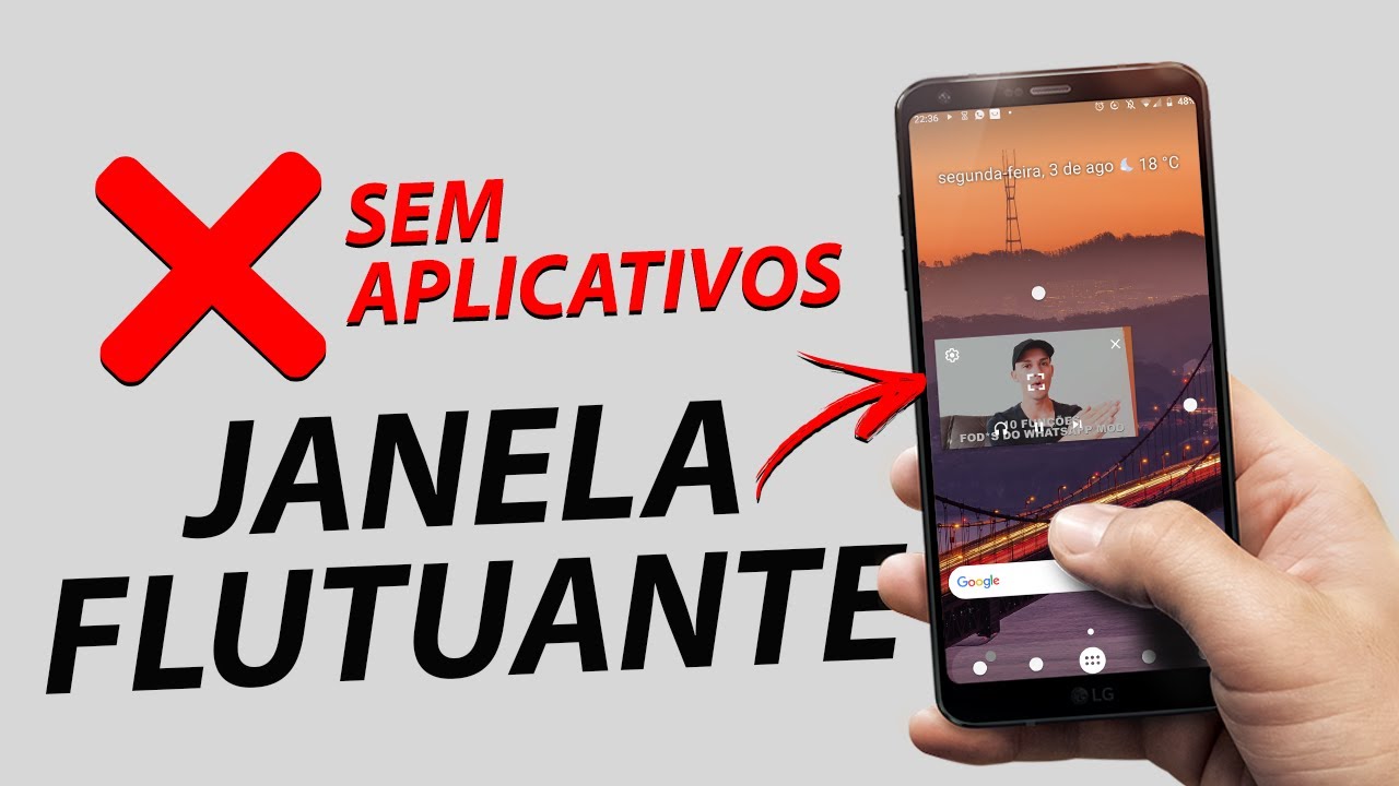 COMO DEIXAR um VÍDEO do YouTube em JANELA FLUTUANTE(pop-up) sem APLICATIVOS! - YouTube
