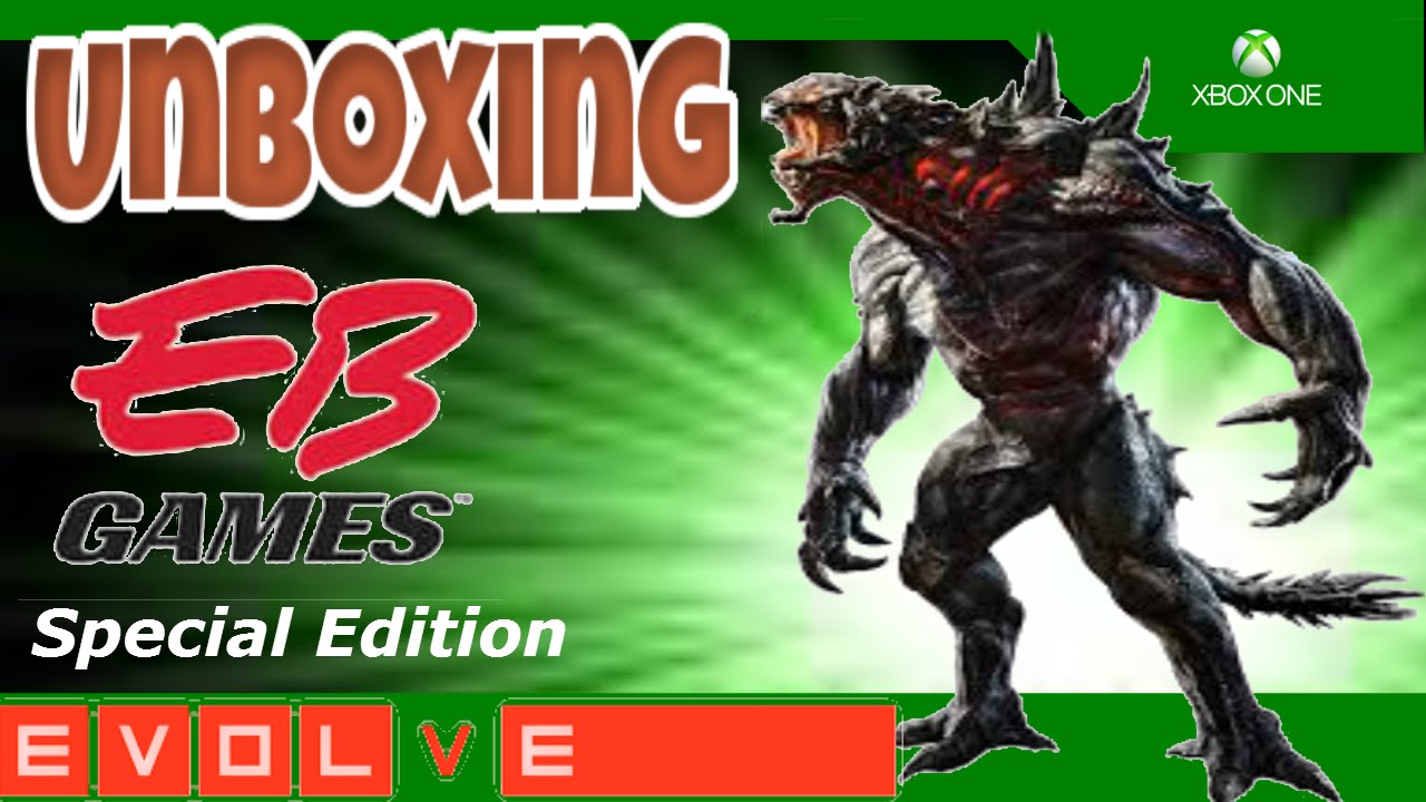 Evolve limited edition unboxing EB Games special edition - YouTube