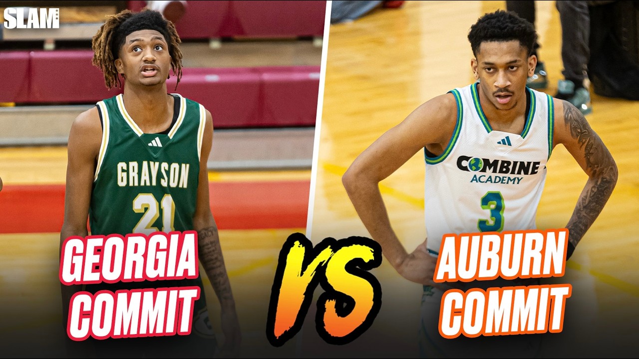 #3 Ranked Junior Caleb Holt Drops 30 & Auburn Commit COOKS for 36 🤩🔥 Grayson 🆚 Combine 🚨 - YouTube