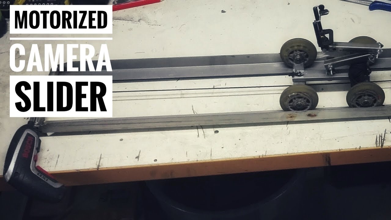 DIY Motorized Slider Track. @uotilagarage - YouTube