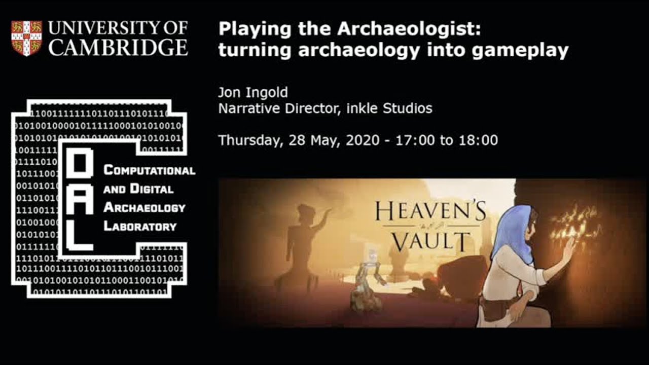 Playing the Archaeologist: turning archaeology into gameplay - Jon ...