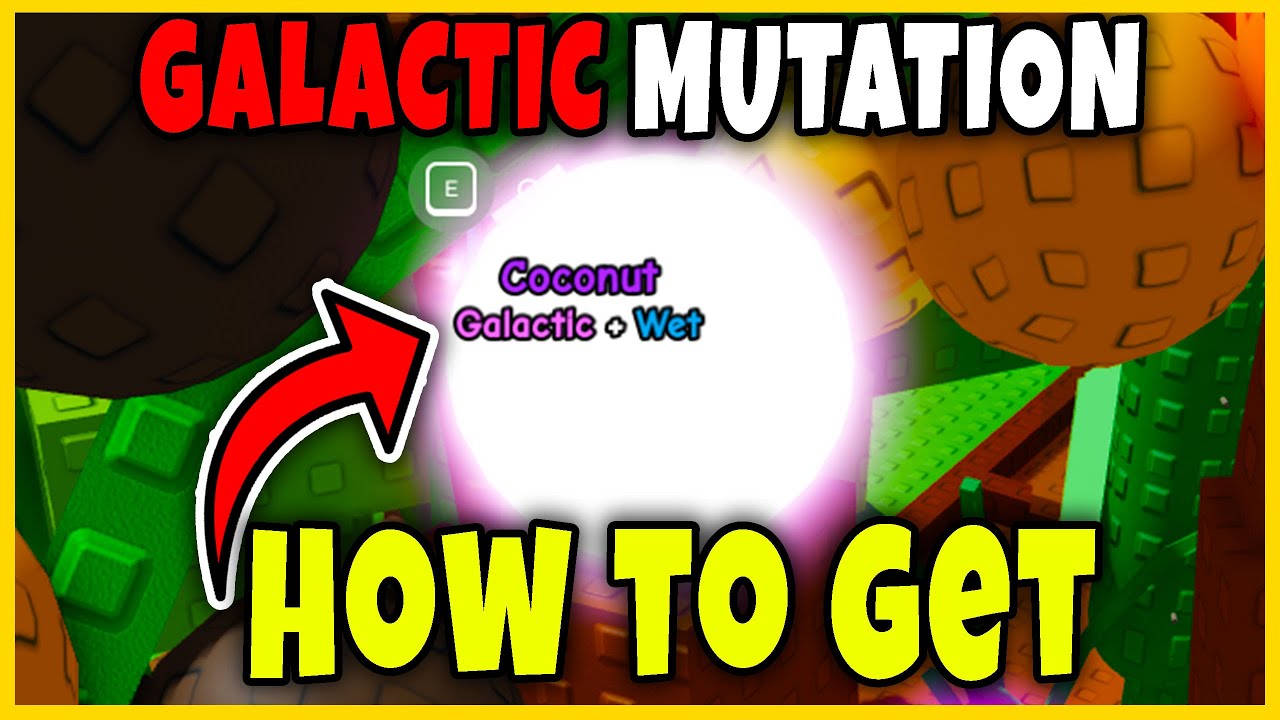 GALACTIC MUTATION SHOWCASE - HOW TO GET [GROW A GARDEN] - Roblox - YouTube