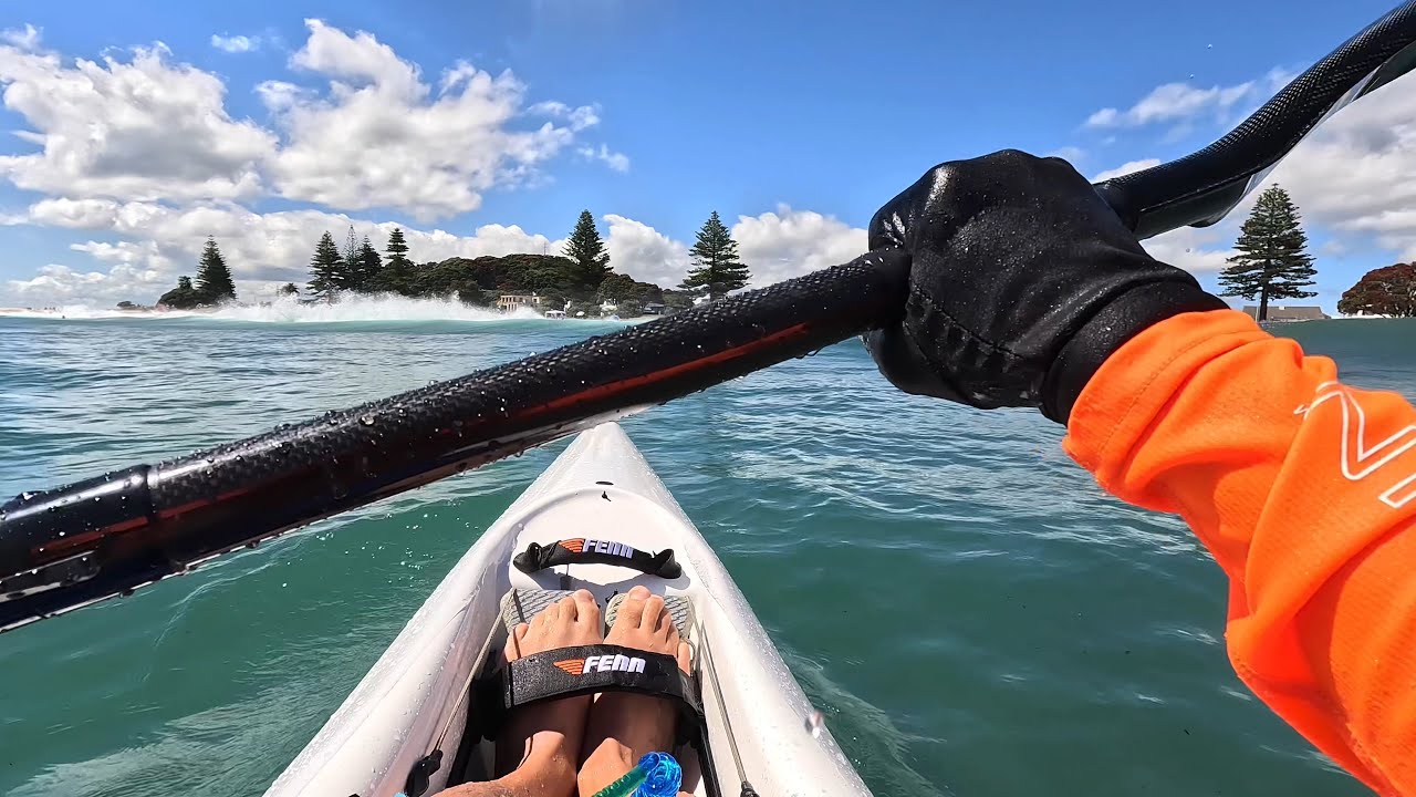 Fun time with the mini surf ski! - YouTube