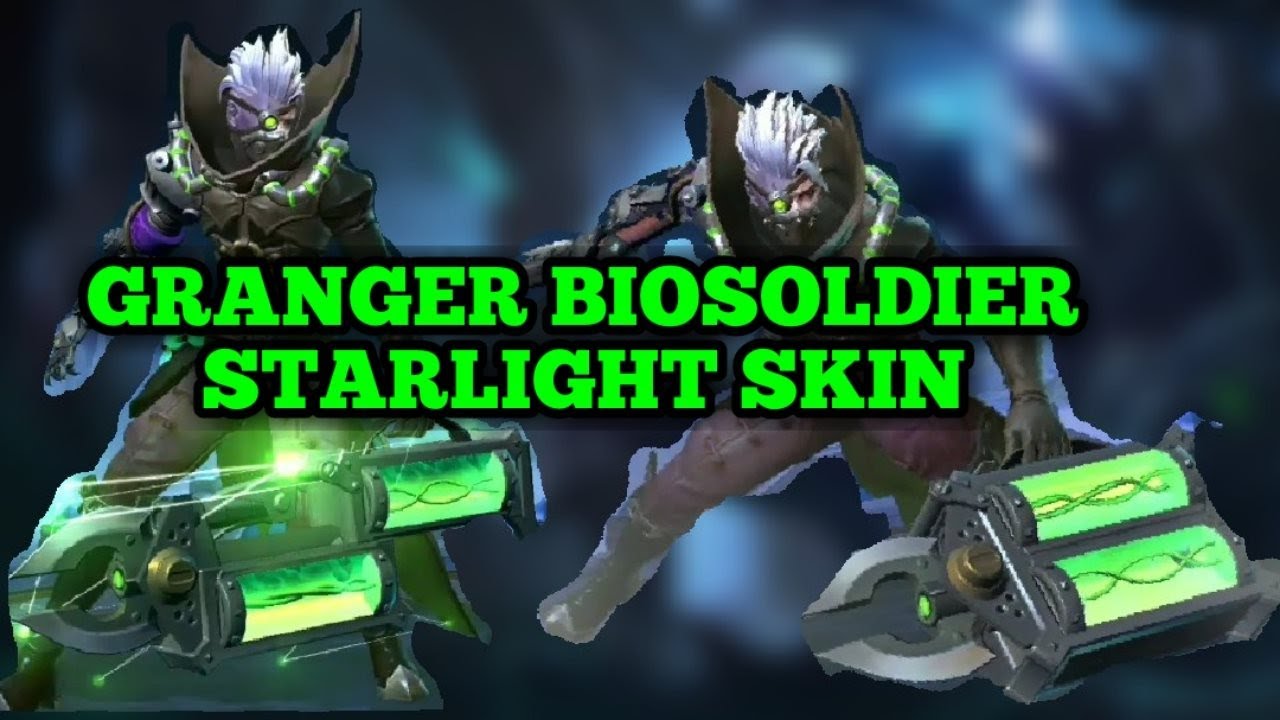 GRANGER BIOSOLDIER STARLIGHT SKIN MAY 2020 - YouTube