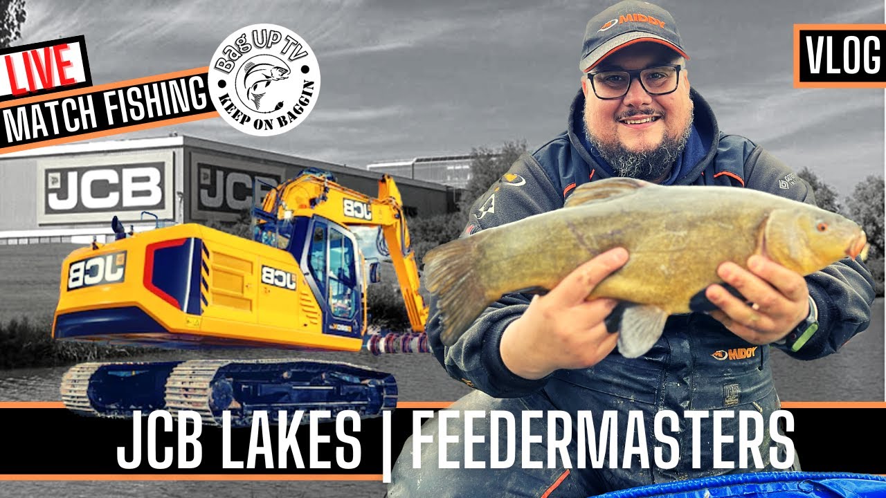 JCB LAKES FEEDERMASTER QUALILFIER | LIVE MATCH FISHING | SOUTH LAKE ...