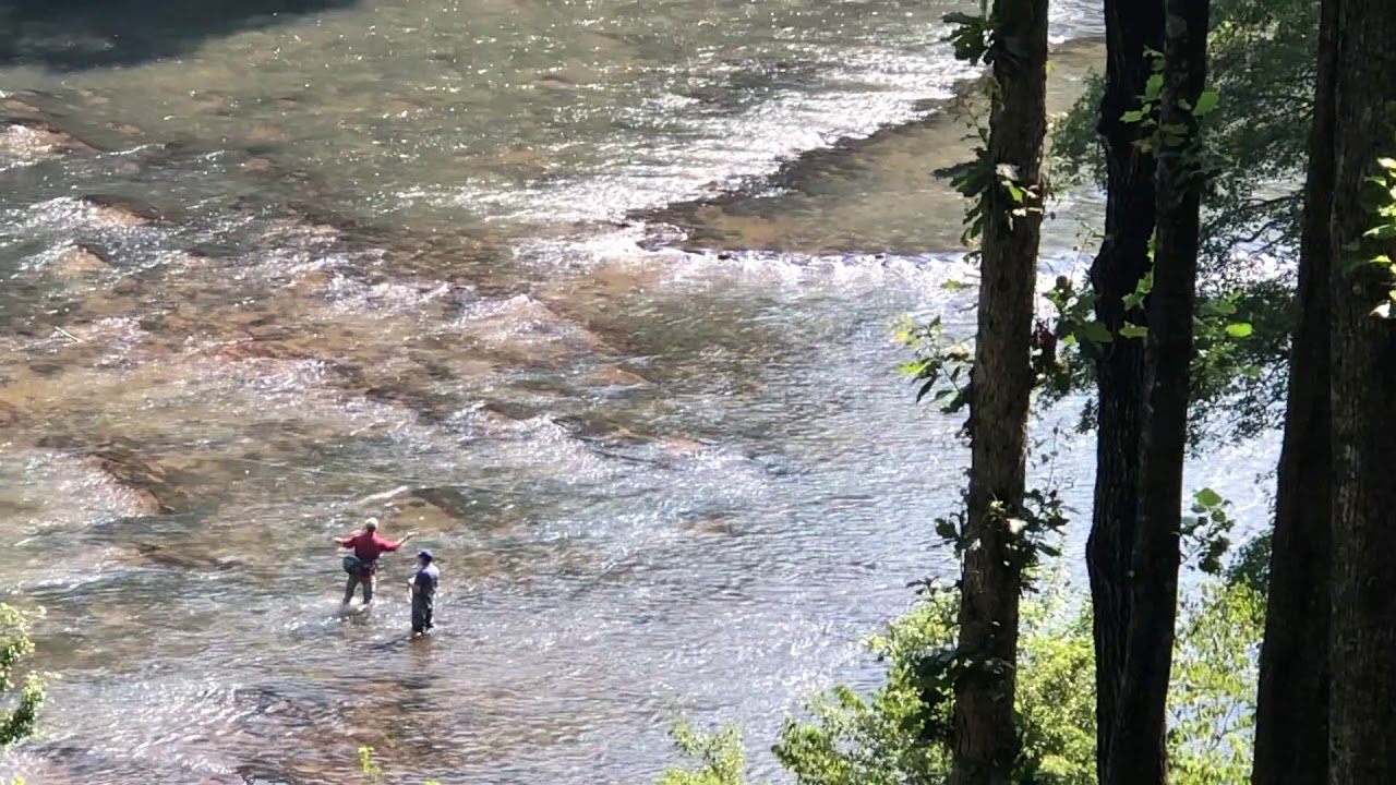 Experience fly-fishing on the Toccoa River - YouTube