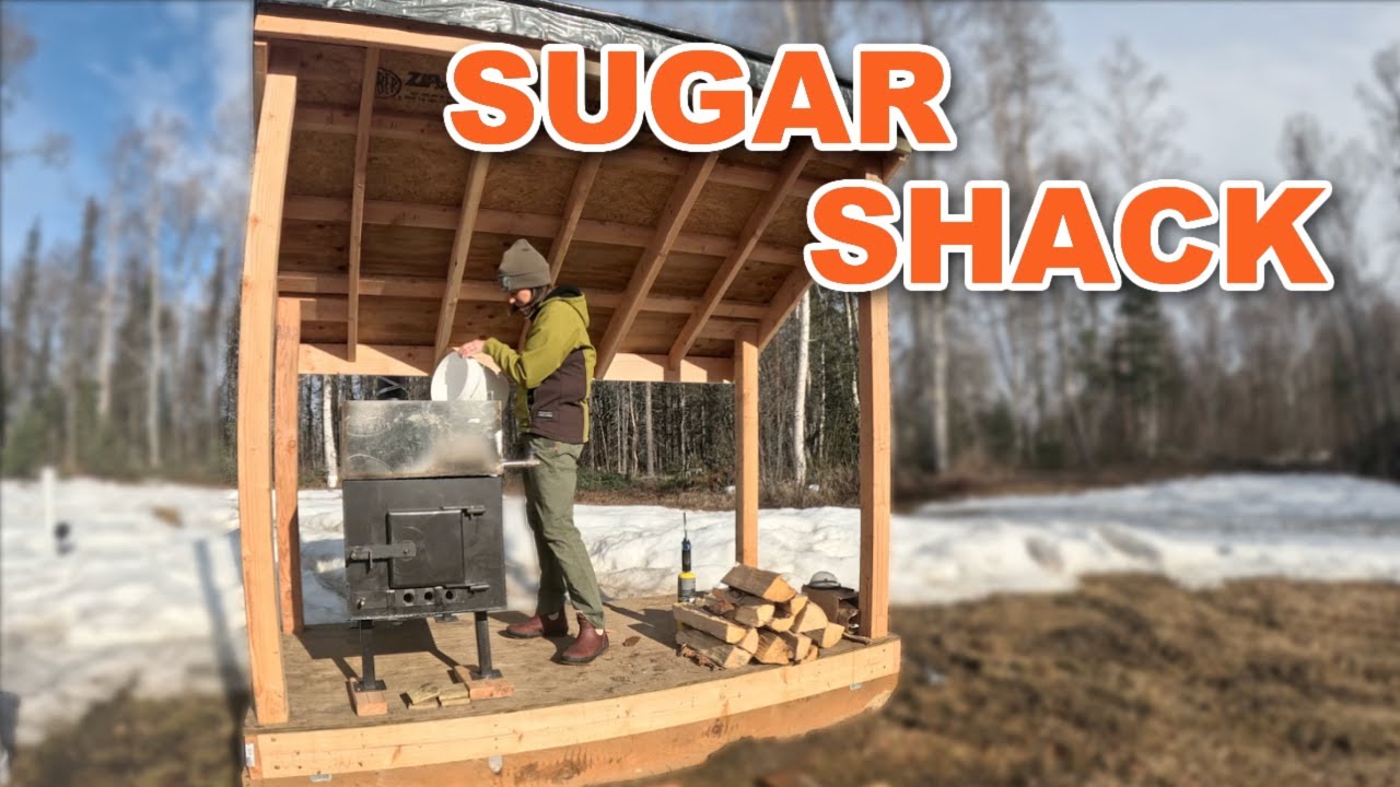 Building Our Timber Frame Sugar Shack From Scratch - YouTube