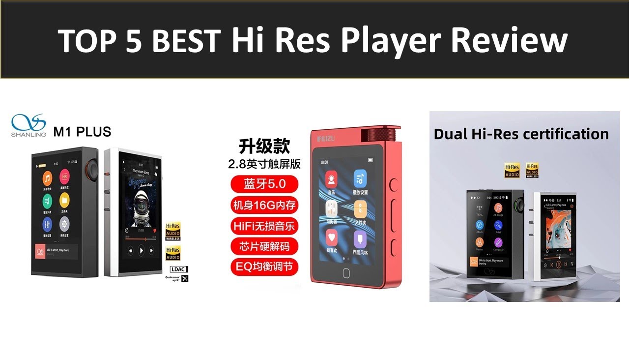 TOP 5 BEST Hi Res Player Review 2025 - YouTube