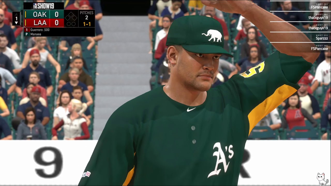 [Simulated - MLB The Show 19] [Mar 2, 2020] - A's @ Angels - Spring ...