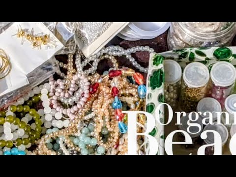 Organizing beads material👌| How to organize Beads |Easy way to store ...