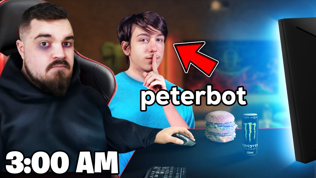 Living Like Peterbot For 24 Hours... - YouTube