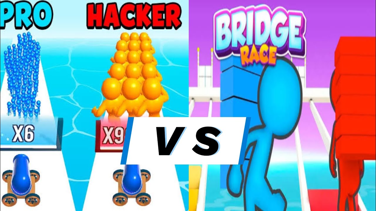 Mob Control Vs Bridge Race - All Level Gameplay Android, ios - NEW BIG ...