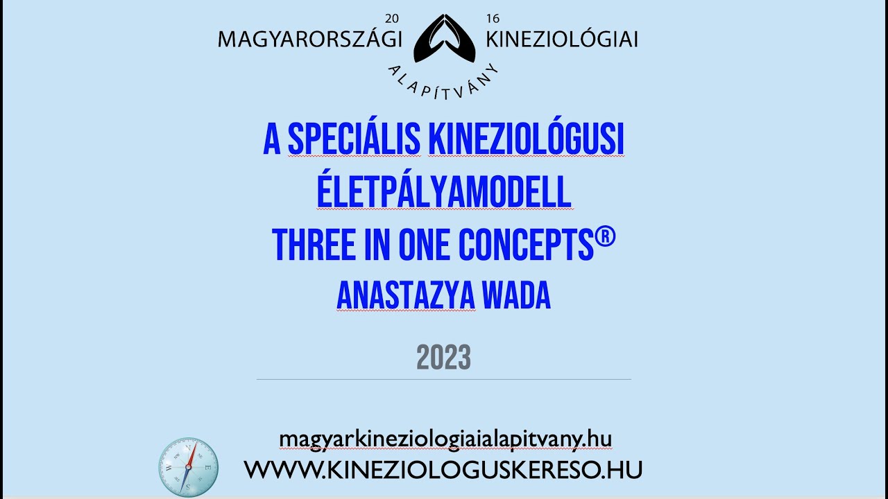 Speciális kineziológusi életpályamodell - Three in One Concepts® - YouTube