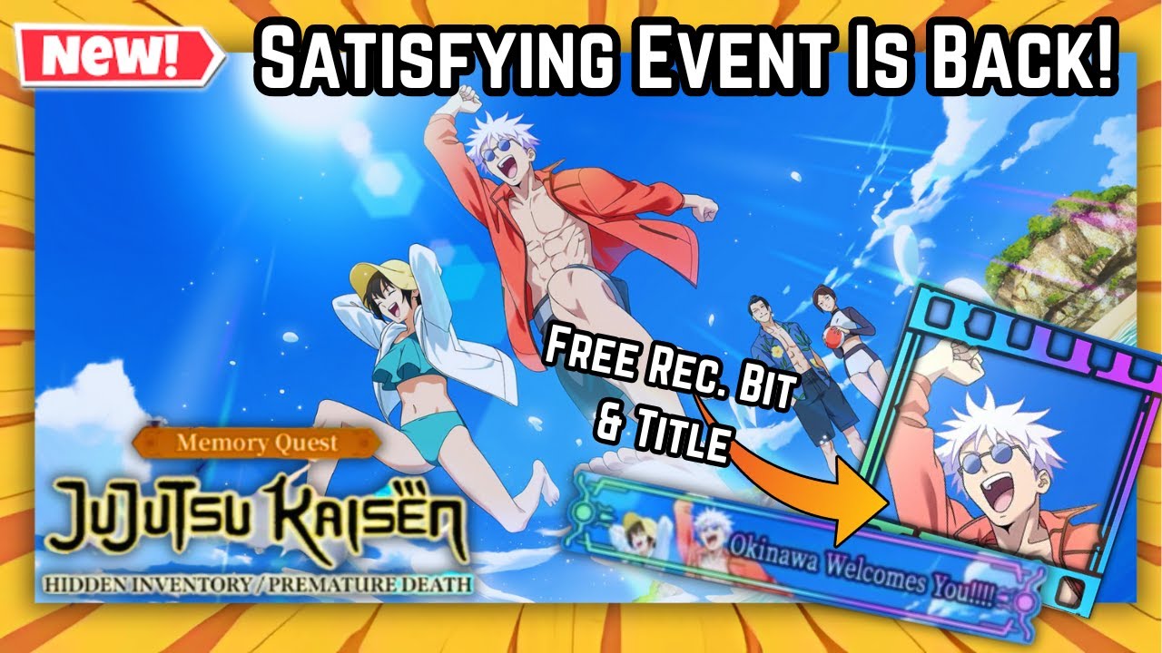 *SATISFYING* HIDDEN INVENTORY MEMORY QUEST PART 2 EVENT JJK: PHANTOM PARADE - YouTube