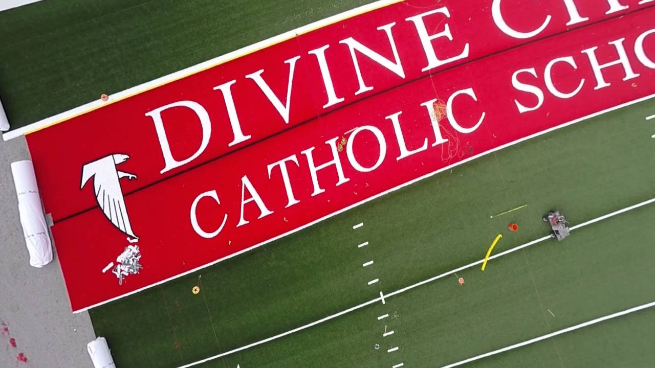Divine Child's New Falcon Field - YouTube