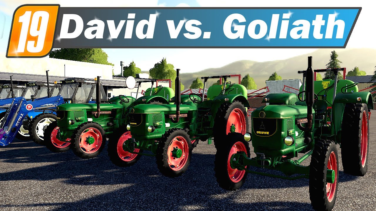 LS19 David vs. Goliath - PFLANZENSCHUTZ Challenge mit den alten Deutz ...