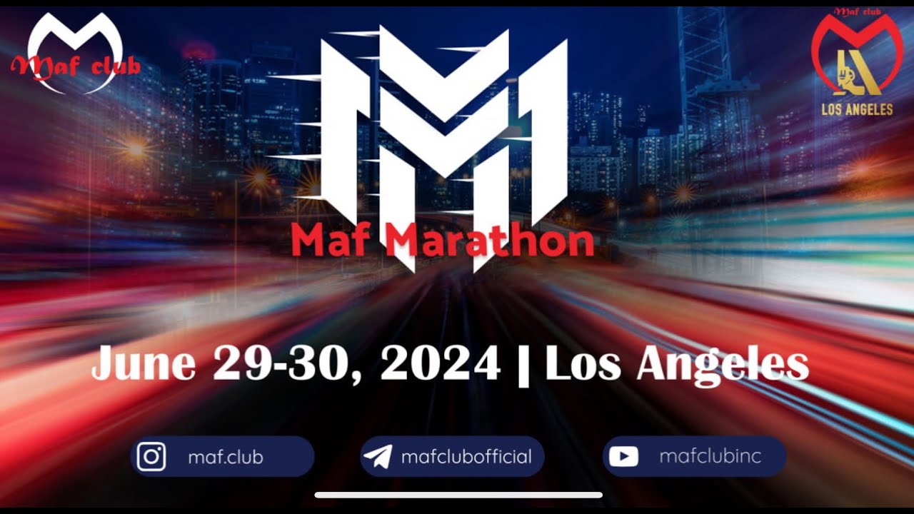 Maf Marathon 2024 Part 2 - YouTube