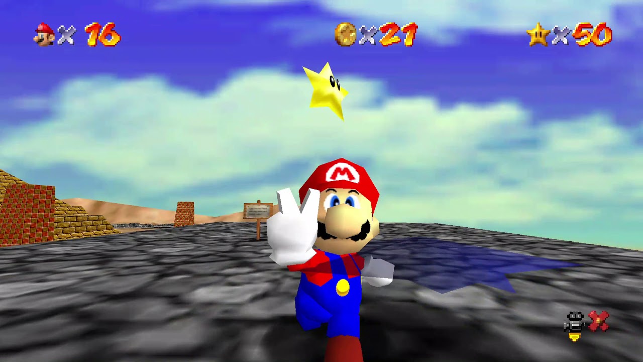 Super Mario 64 (3) Basement - YouTube