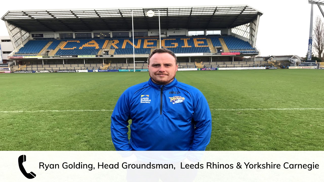 Ryan Golding Head Groundsman Leeds Rhinos COVID 19 - YouTube