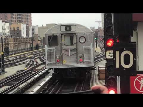 MTA NYCT Subways: BMT Parade Of Trains 1930s Vintage w R32 (R) Train @ Brighton Beach - YouTube