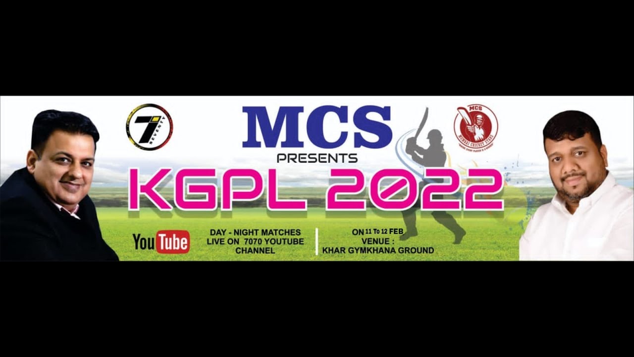 KHAR GYMKHANA PREMIER LEAGUE (KGPL 2022 DAY 1 ) - YouTube