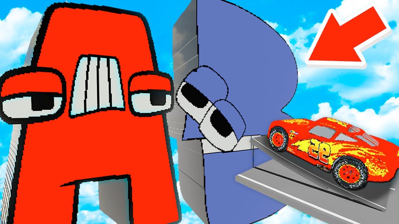 ALL EPISODES CARS vs ALPHABET LORE A-Z Compilation (Teardown Mods ...