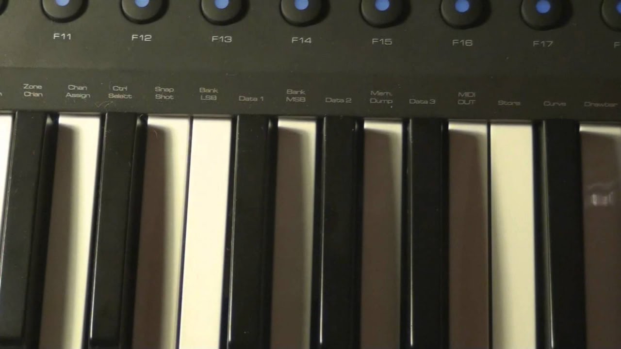 M-Audio Axiom Second Generation Setup for FL Studio - YouTube
