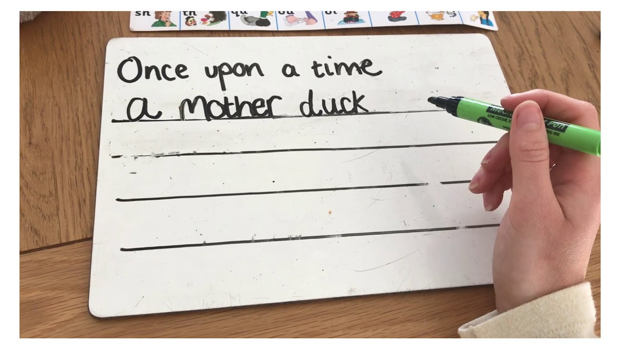 Reception/week 2/guided writing - YouTube