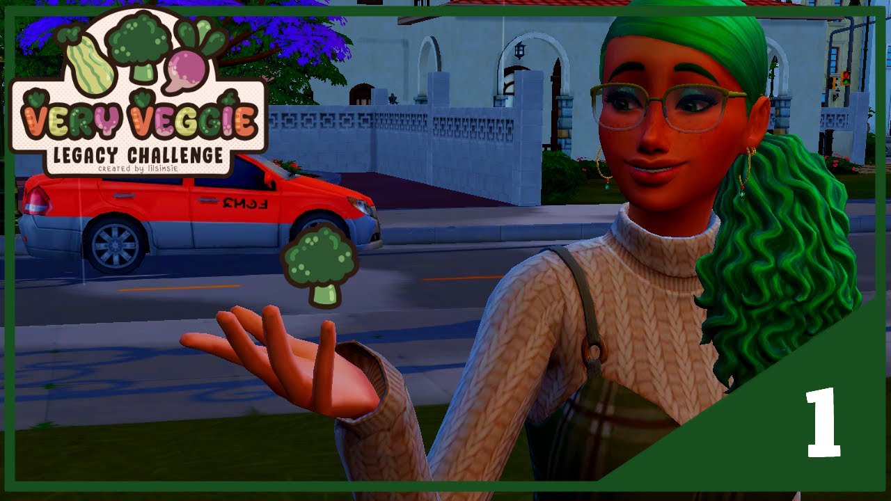 Meet Brocco - Sims 4 Very Veggie Legacy Episode 1 - YouTube