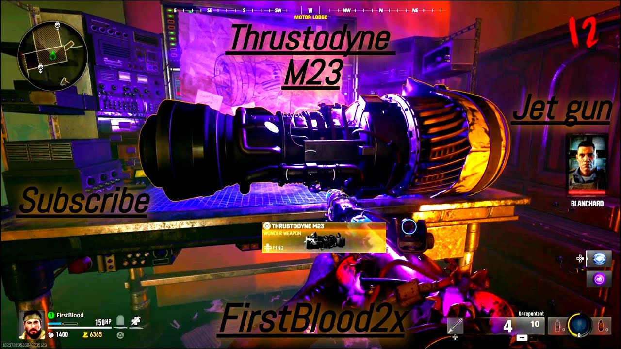 B06 Call Of Duty How to build Jet Gun: Thrustodyne M23 Walk through ...