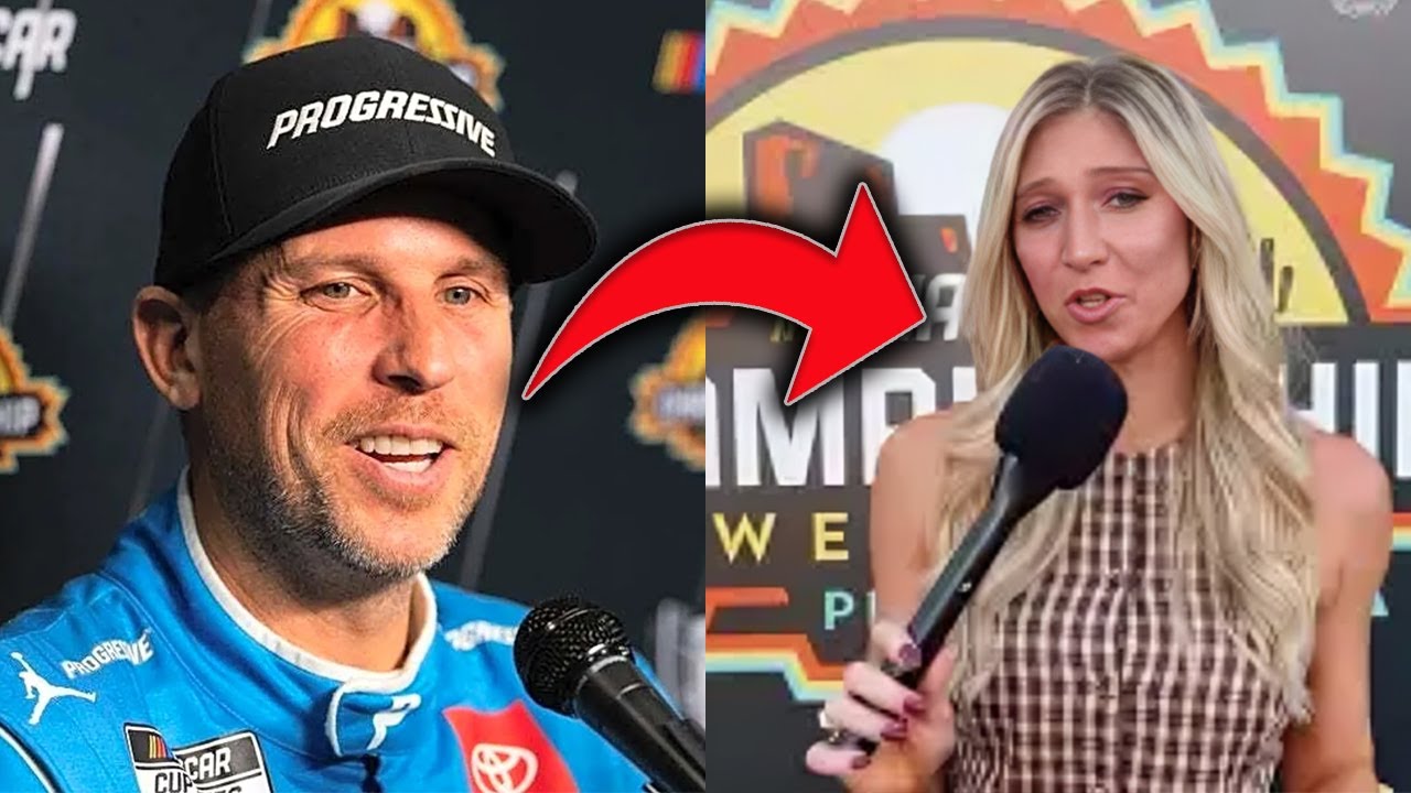 All Eyes Are On Denny Hamlin At Phoenix - YouTube