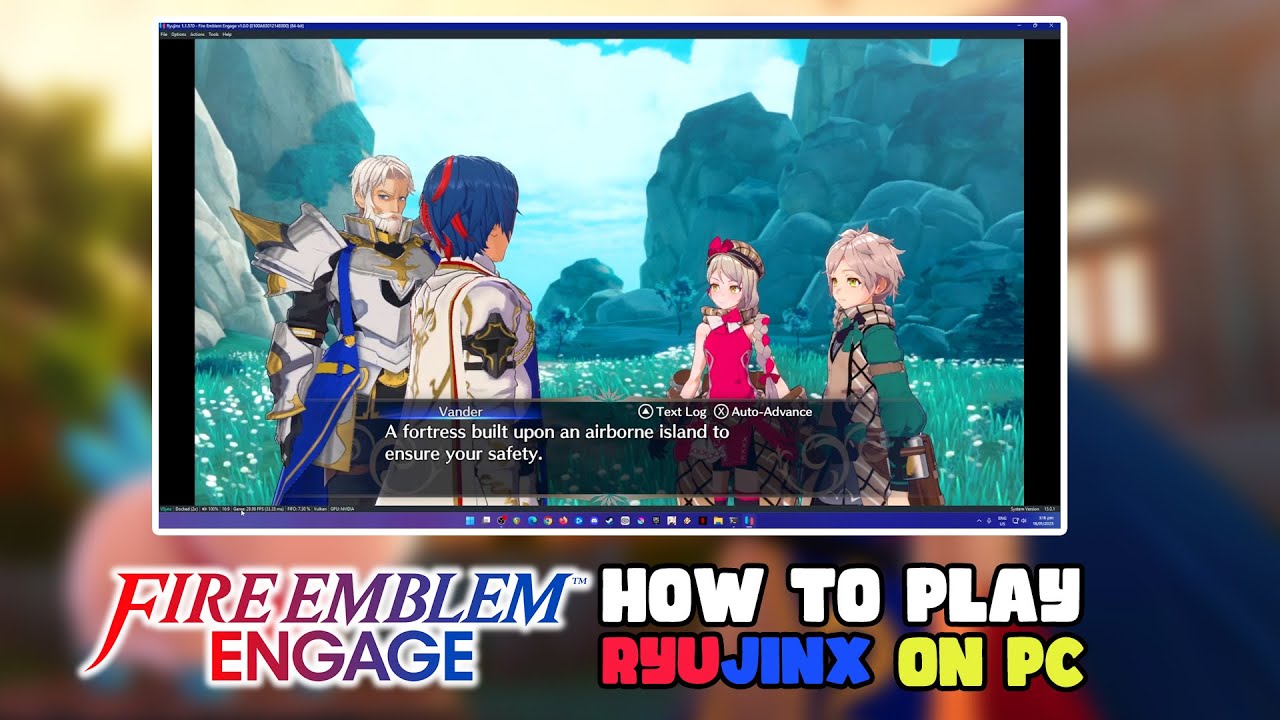 How to Play Fire Emblem Engage on PC Multi-Language Version - YouTube