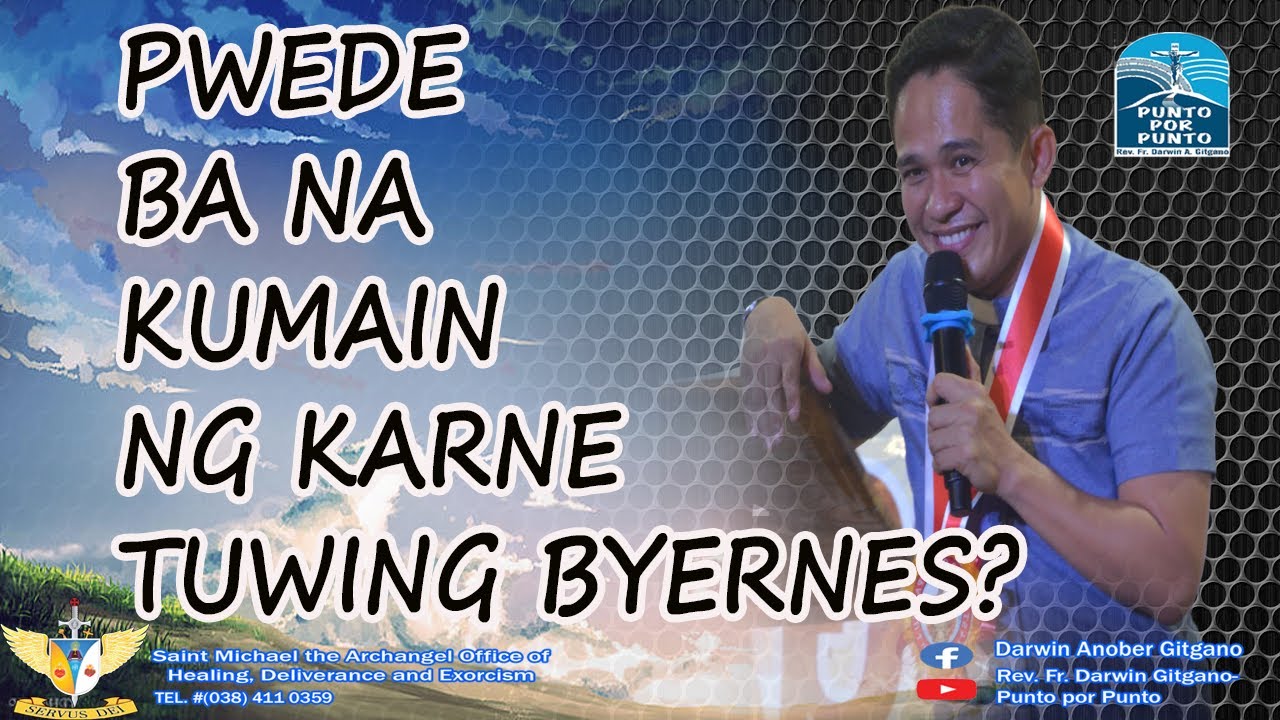 Pwede ba kumain ng karne tuwing Byernes? - YouTube